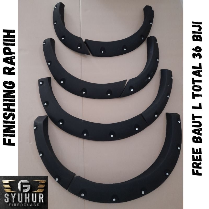 Jual Over Fender Rush Terios Old (lama) Model Baut L Jumbo Free Baut L ...