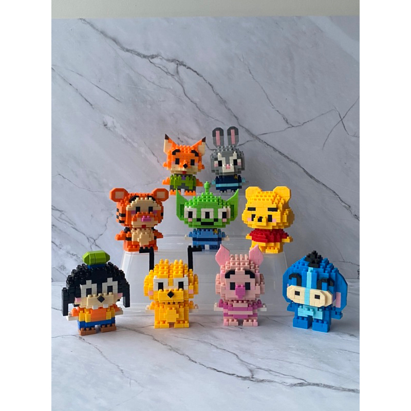 Jual Winnie The Pooh Eyore Piglet Pluro Tiger Aliens Toy Story Goofy ...