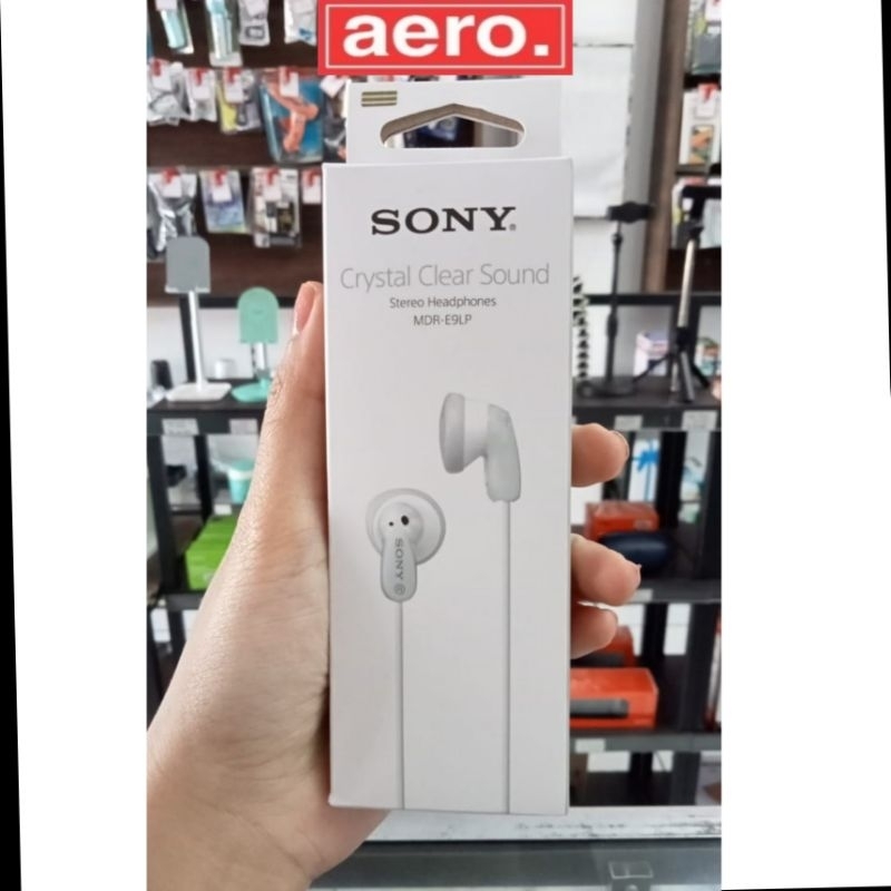 Jual earphone sony original model klasik tanpa busa mdr-e9lp | Shopee Indonesia
