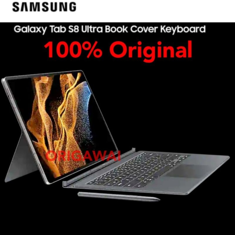 Jual Keyboard Samsung Galaxy Tab S8 Ultra Plus Original S7 FE S7FE 5G ...