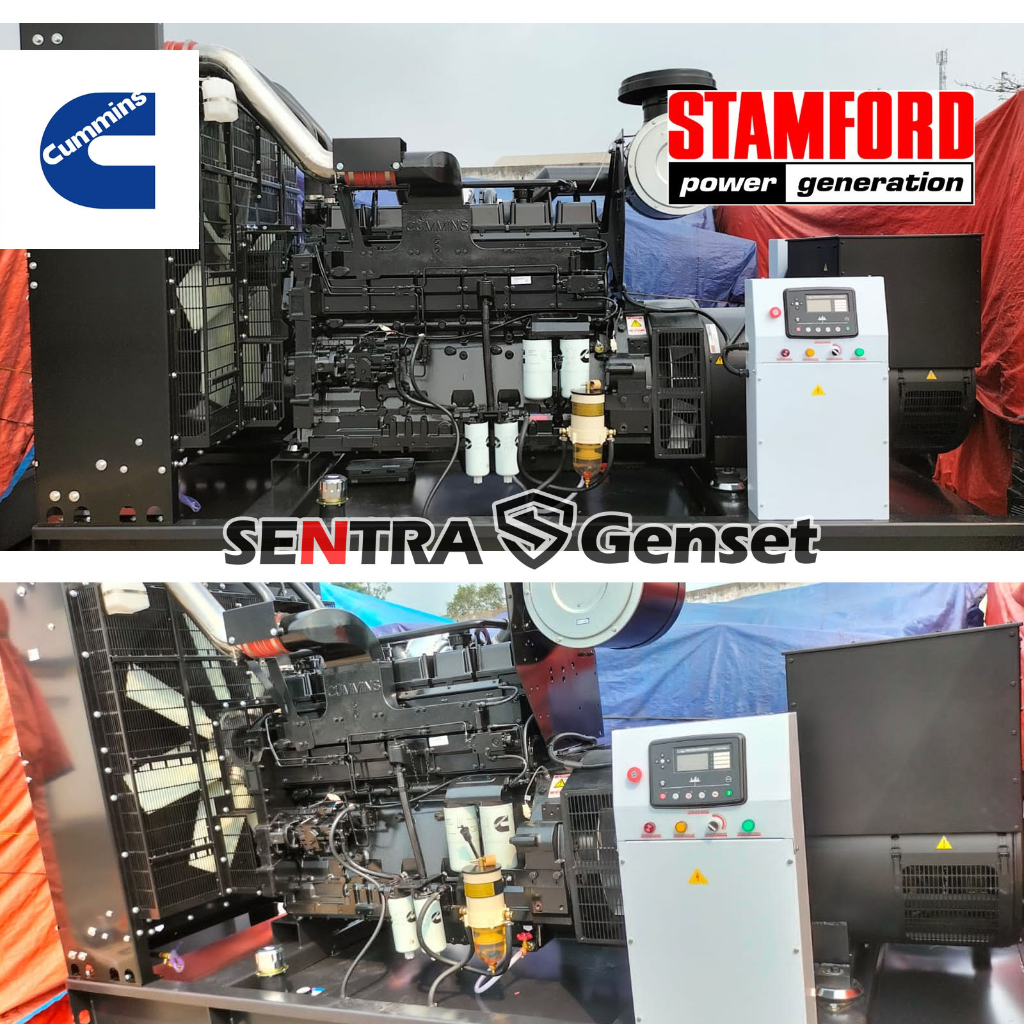 Jual Genset open 1000 KVA CUMMINS Altenator Stamford (sertifikat ...