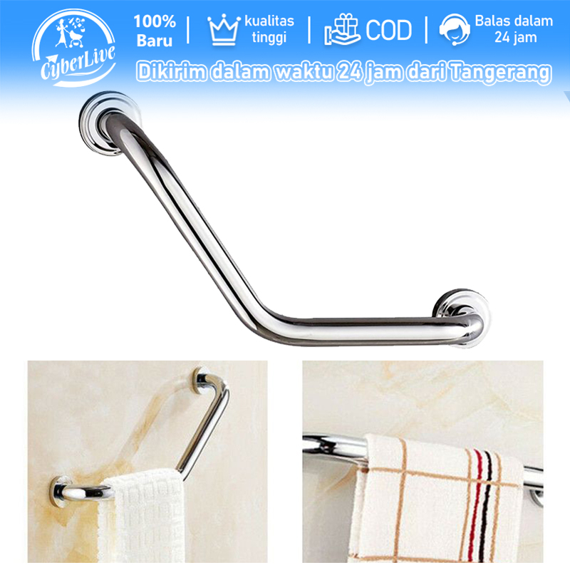 Jual Grip L Bar Stainless Sus 304 Pegangan Toilet Bathtub Gagang Kamar ...