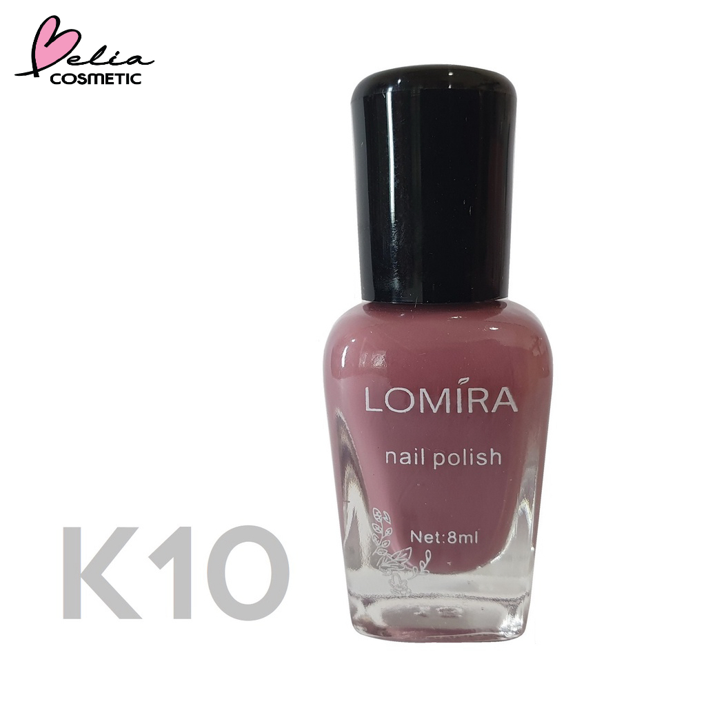 Jual BELIA LOMIRA Nail Polish 8 ML K01 - K12 Cat Kuku Kutek | Kutex ...