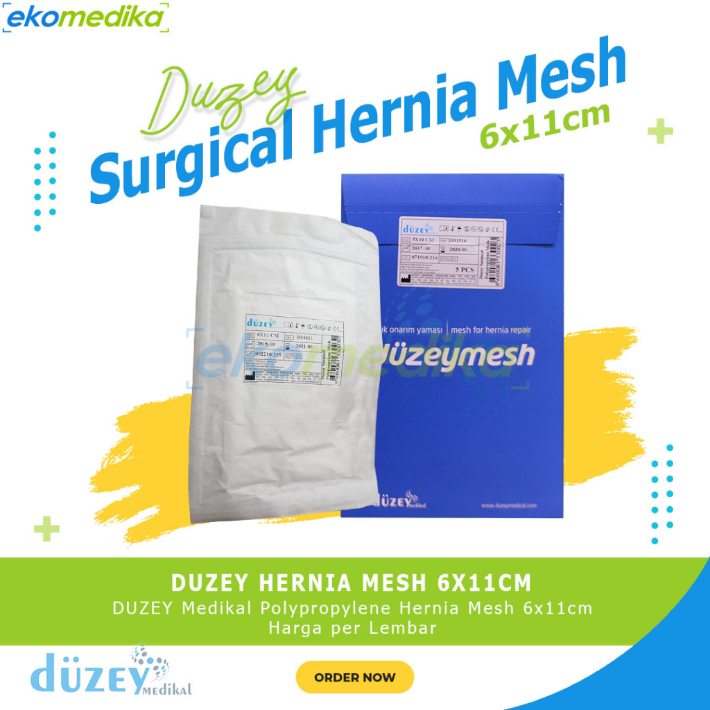 Jual Hernia Mesh 5x10cm LINX / DUZEY Hernia Mesh 6x11cm (Harga per pcs ...