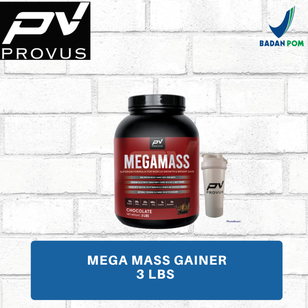 Jual PROVUS MEGA MASS MEGAMASS MASS GAINER 3 LBS LB | Shopee Indonesia