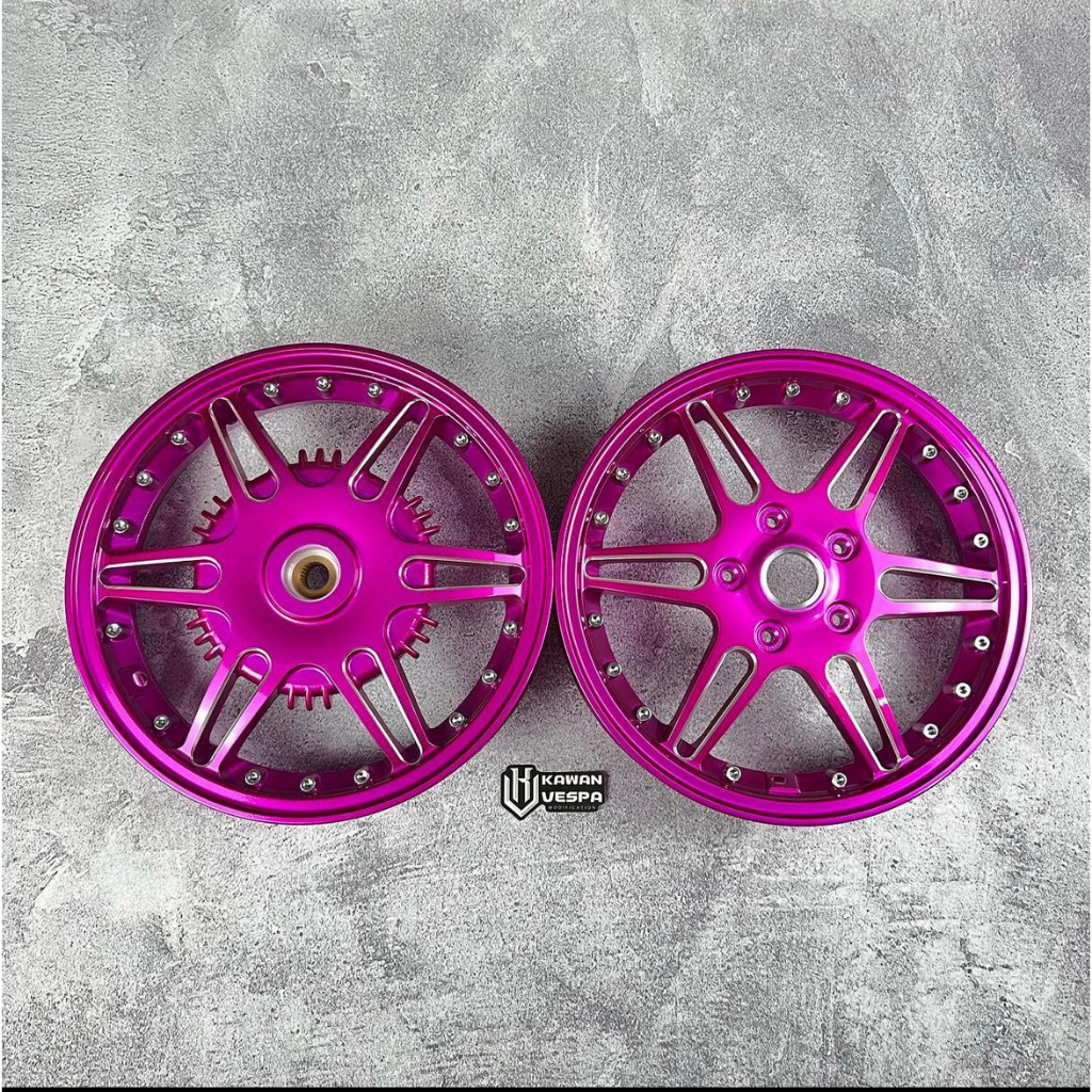 Jual Velg model W126 Pink for vespa sprint primavera S LX | Shopee ...