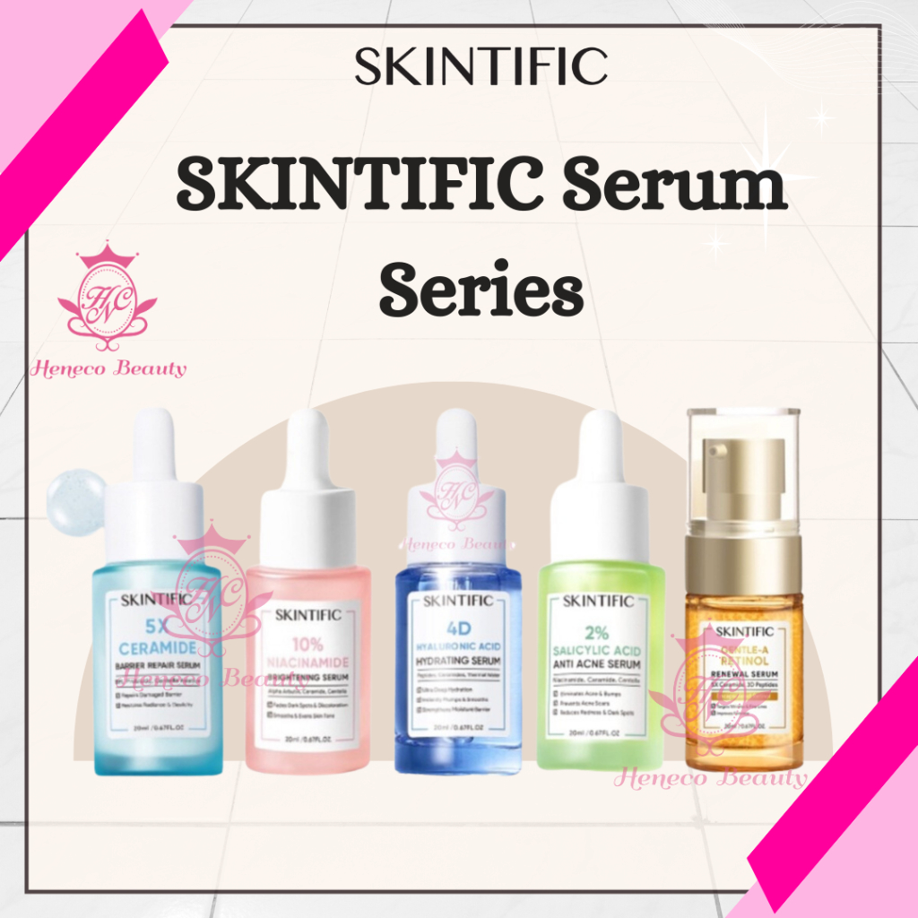 Jual SKINTIFIC Serum Series (10% Niacinamide Brightening,2% Salicylic ...