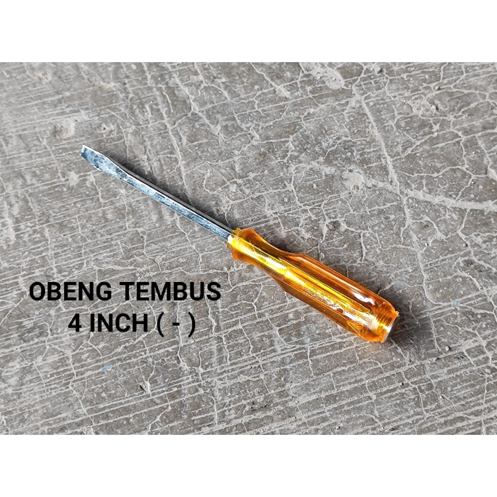 Jual OBENG TEMBUS 4 INCH / OBENG KETOK GETOK 4 INCI MINUS ...