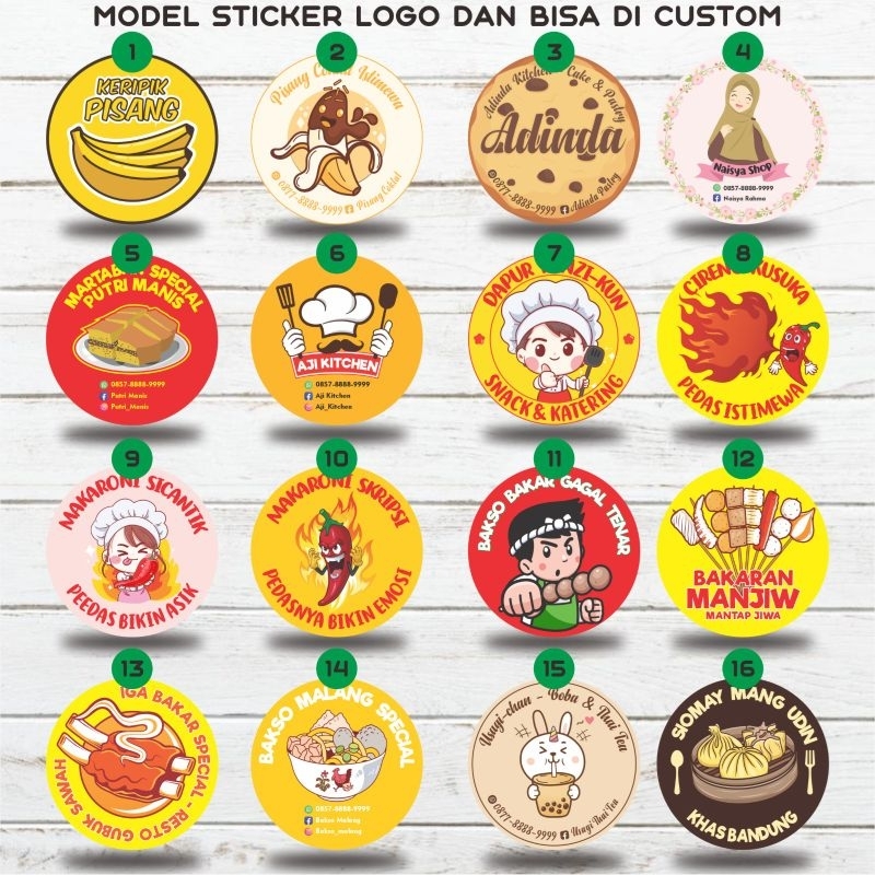 Jual Cetak sticker logo bulat chromo | sticker botol kemasan minuman ...