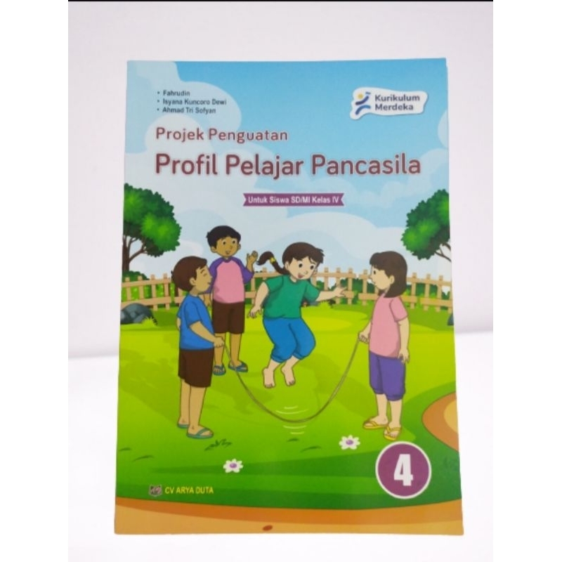 Jual ORI buku teks p5 kurikulum merdeka untuk SD/mi kelas 4 penerbit ...