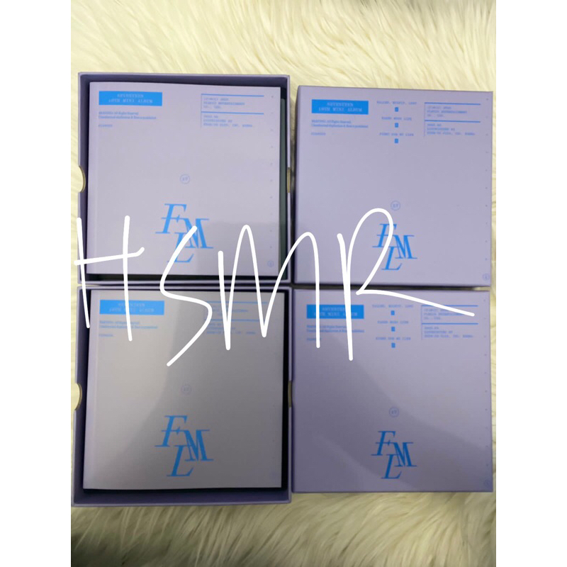 Jual SEVENTEEN FML DELUXE - BOX, PB, POSTER, CD, LYRIC BOOK | Shopee ...