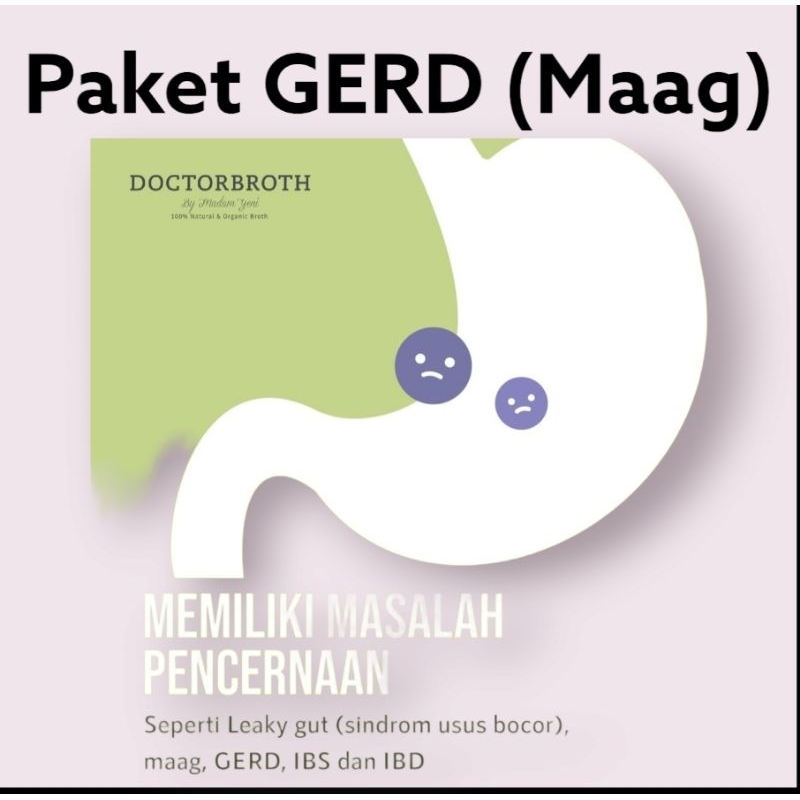 Jual Paket GERD ( Maag) 6 Jar- Kaldu Tulang - Doctor Broth Bintaro ...