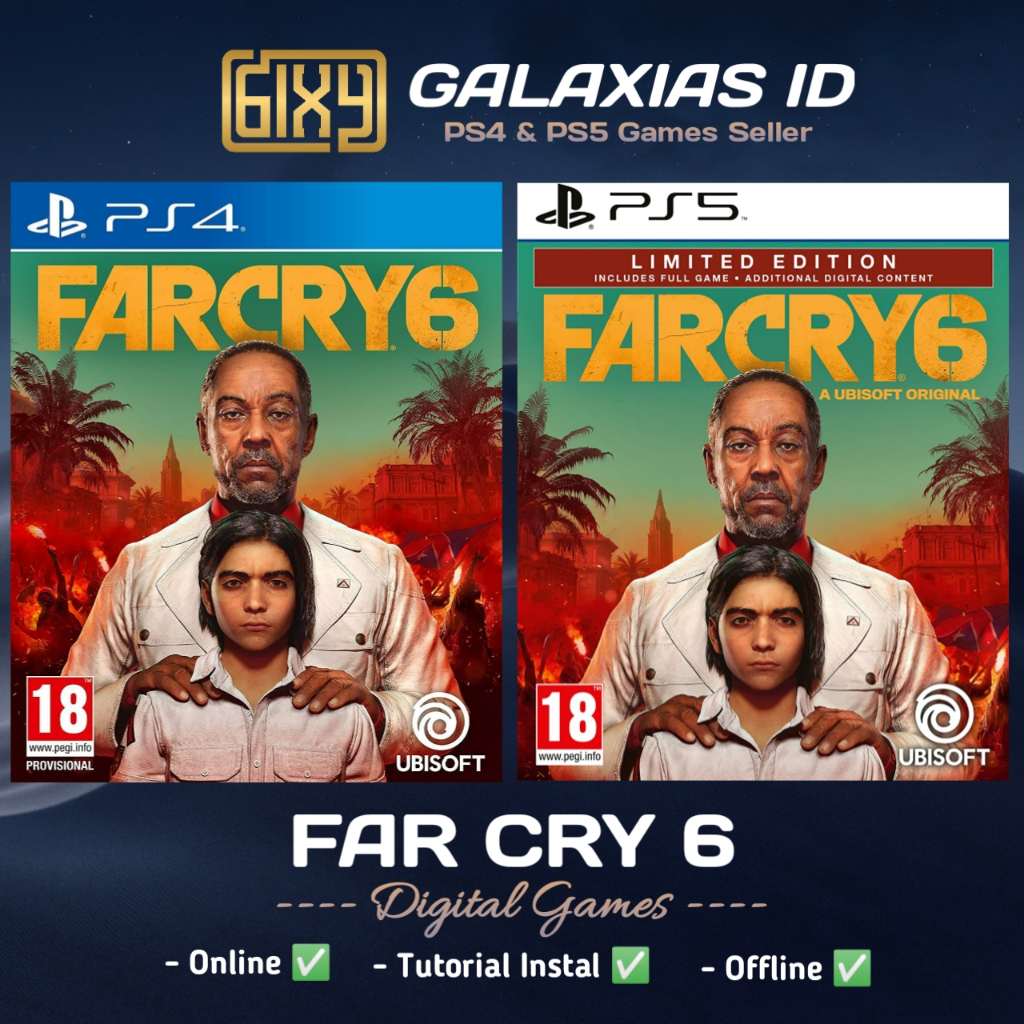 Jual Far Cry Farcry 6 PS4 PS5 Digital Games | Shopee Indonesia