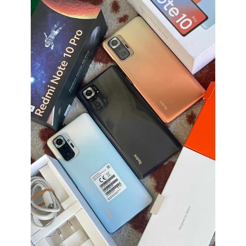 Jual Redmi Note 10 Pro 6/64 6/128 8/128 Second Mulus Nominus | Shopee ...