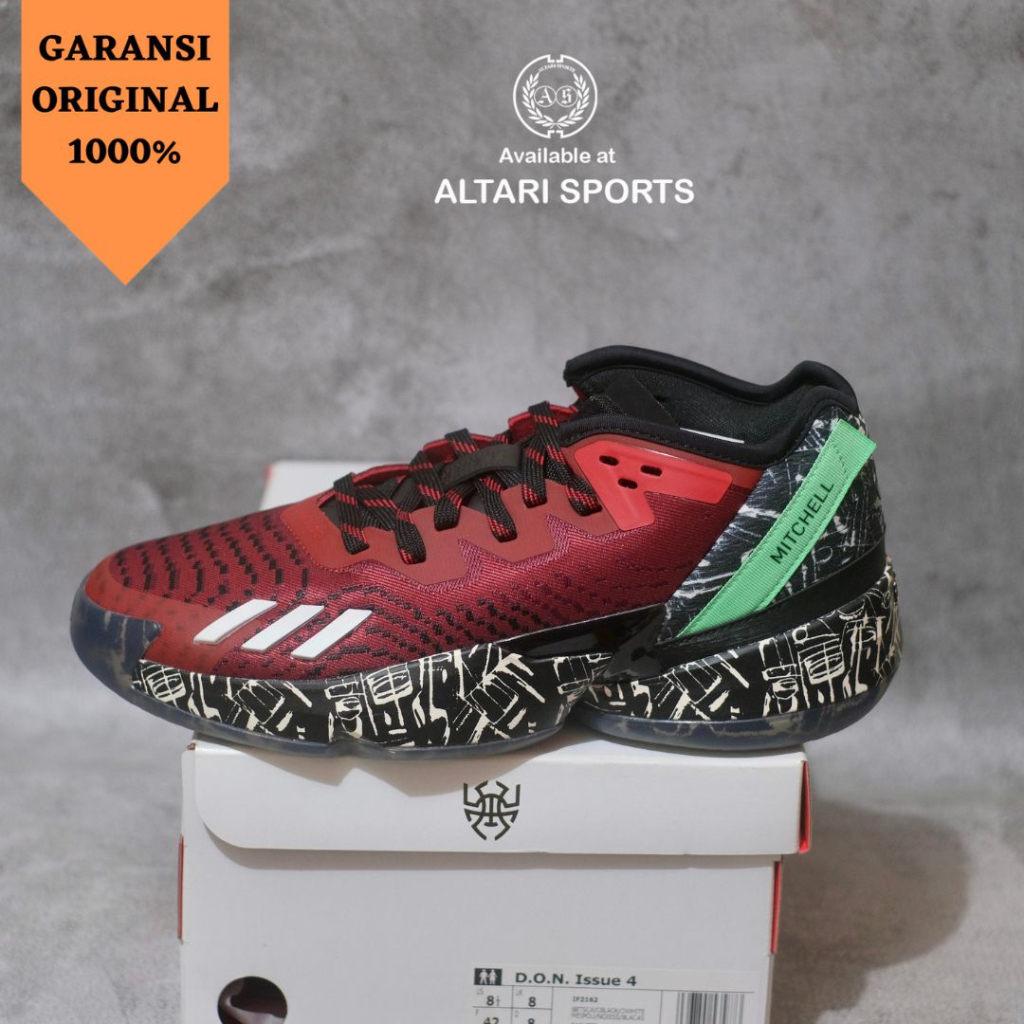 Jual SEPATU BASKET ADIDAS DON ISSUE 4 ORIGINAL ASLI BNIB IF2162 ...