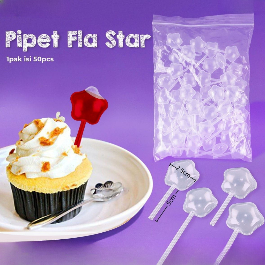 Jual Pipet Infuse Pipet Fla Pudding Pipet Fla Kue (Harga yang tertera 1 ...