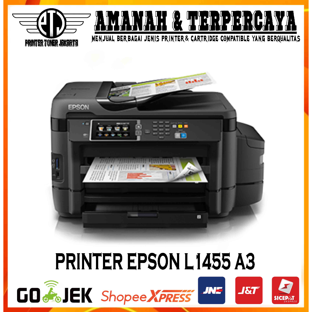 Jual PRINTER EPSON L1455 A3 WIFI DUPLEX all in one | Shopee Indonesia