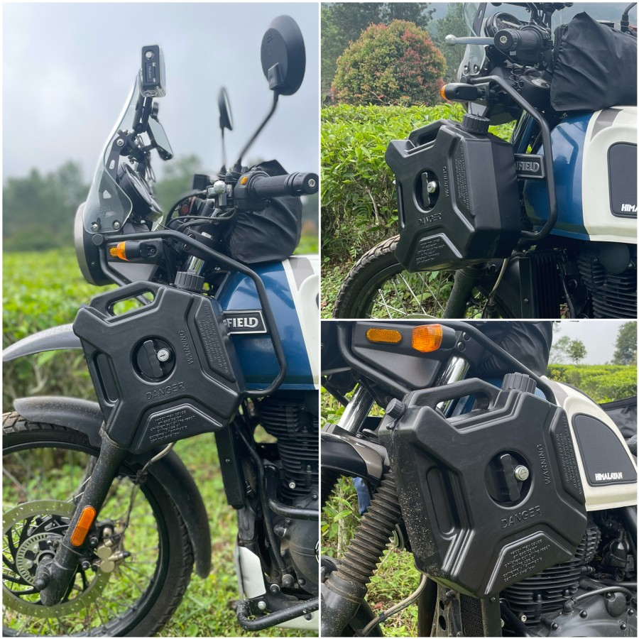 Jual jerigen 3 liter 5 liter motor touring adventure jerry can platic ...