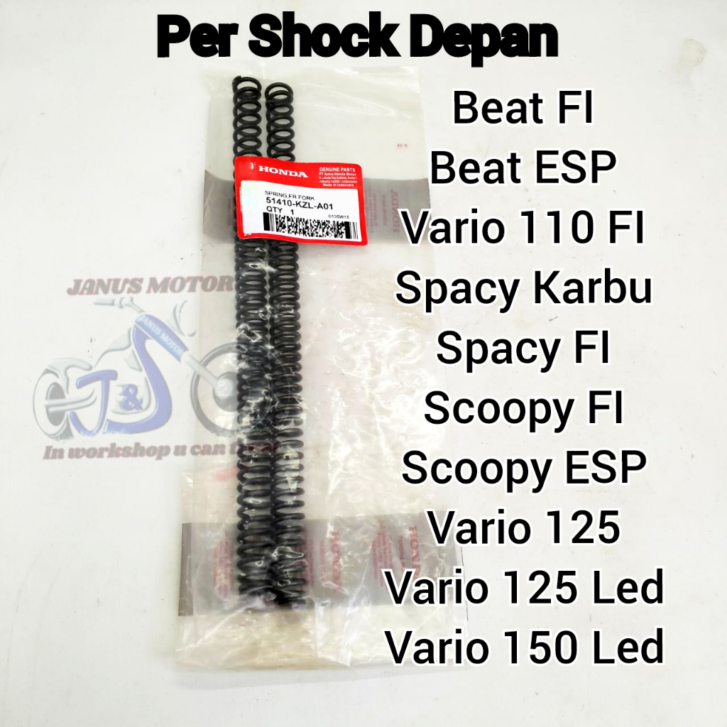 Jual Per shock depan Beat Vario Spacy Scoopy Fi ESP 110 125 Led New ...