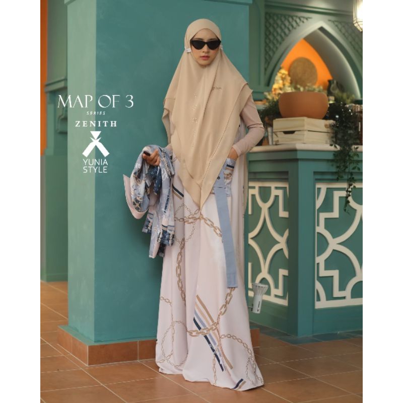 Jual Yunia Style / Map of 3 / Zenith | Shopee Indonesia