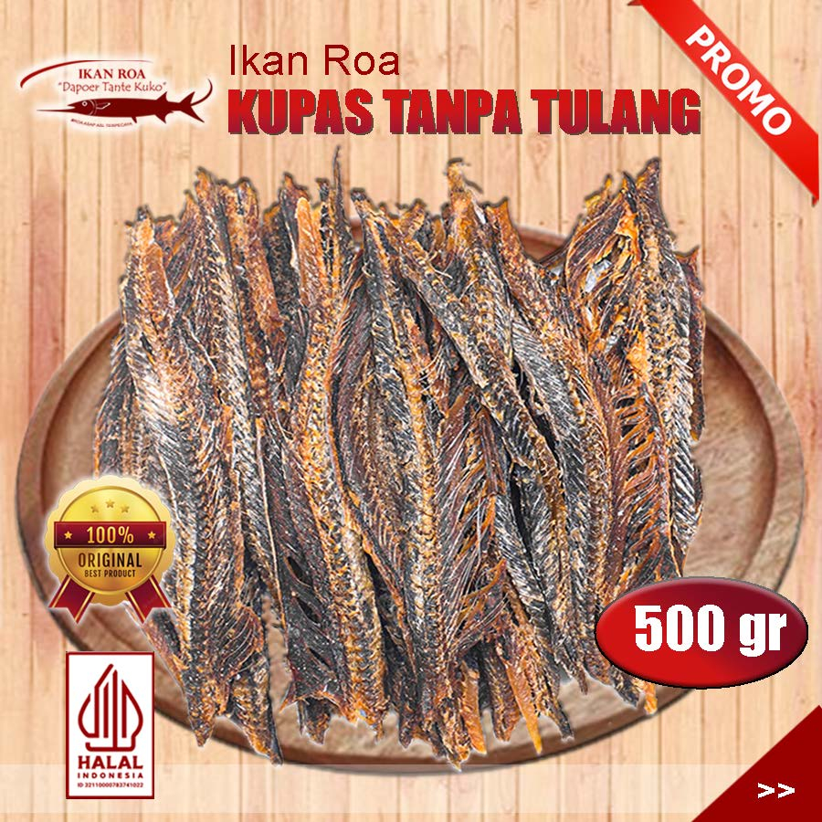 Jual IKAN ROA KUPAS TANPA TULANG 500gr | Shopee Indonesia