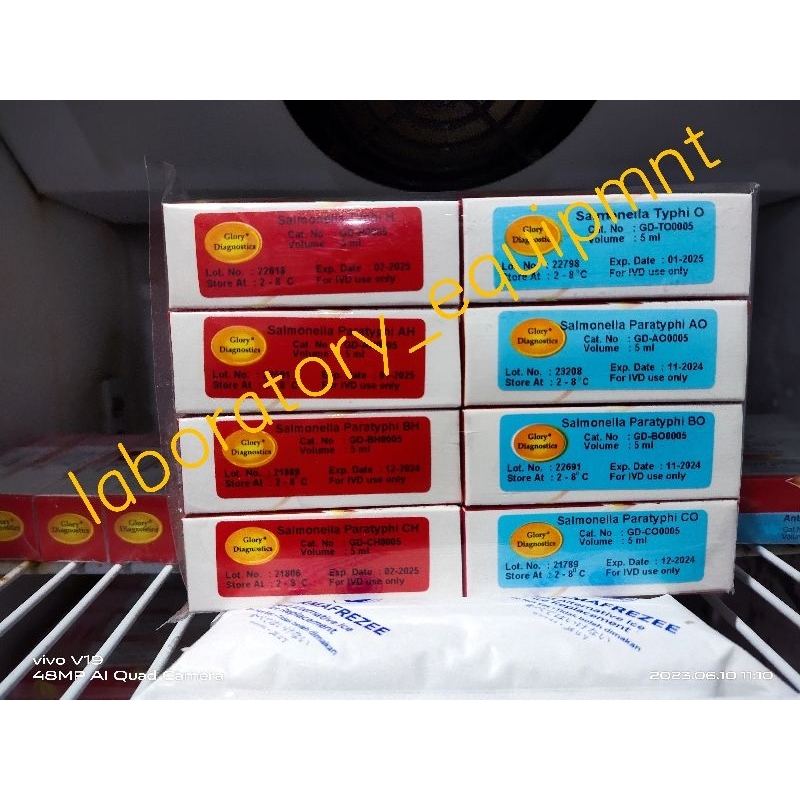 Jual widal set 8 vial merk glory (O,BO,CO,AO- H,BH,CH,AH) | Shopee Indonesia