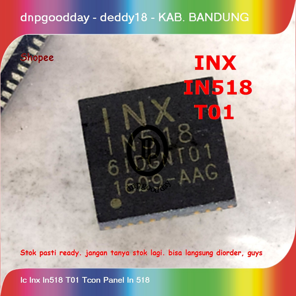 Jual Ic Inx In518 T01 Tcon Panel In 518 | Shopee Indonesia