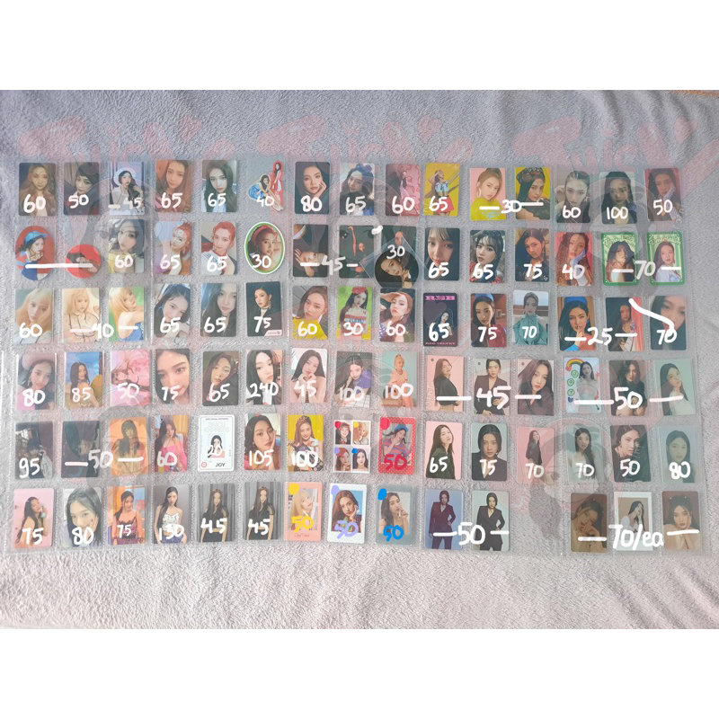 Jual [Part 2] Photocard PC Red Velvet Joy Season Greeting Benefit ...
