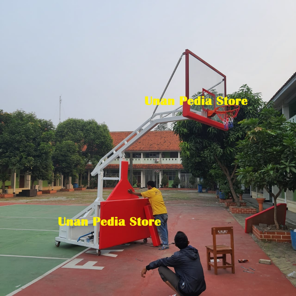Jual Ring/Tiang Basket Portabel Dewasa Tidak Dapat Dilipat | Shopee ...