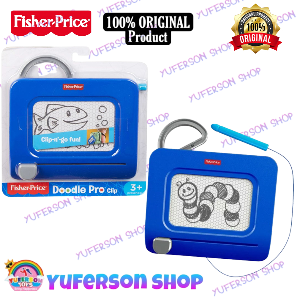 Jual Fisher Price Doodle Pro Blue | Shopee Indonesia