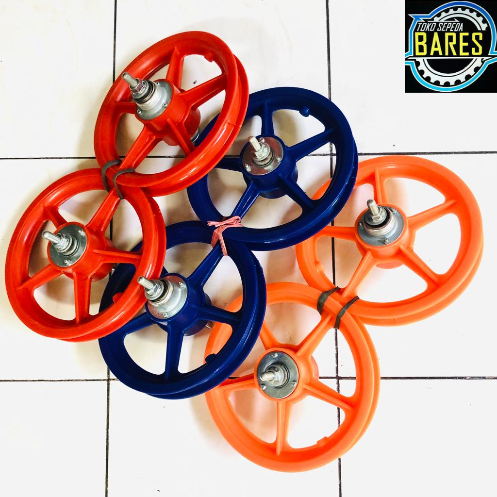 Jual Roda Velg Sepeda BMX / Mini Anak 12 / Wheel Set Bintang / Racing ...