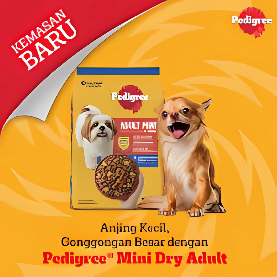 Jual PEDIGREE MINI ALL VARIAN 400GR / DOGFOOD / DRYFOOD | Shopee Indonesia