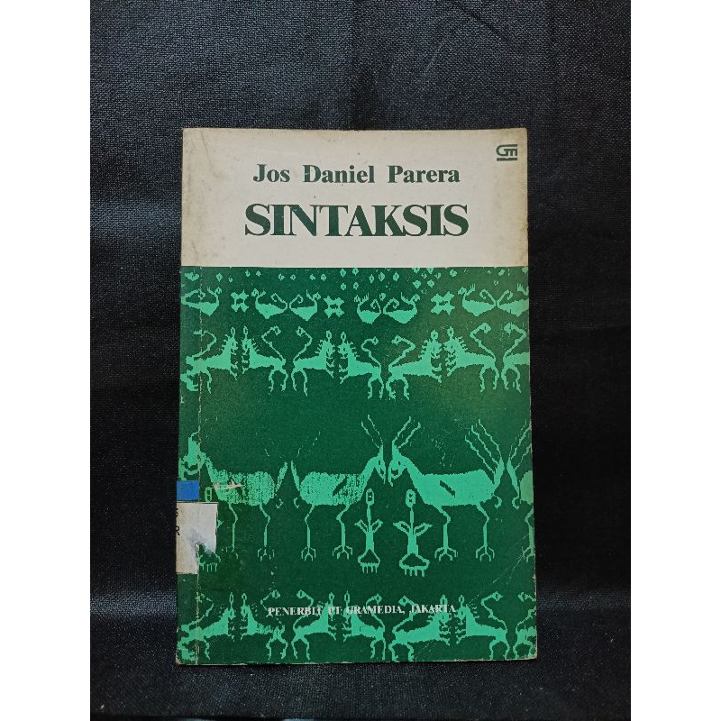 Jual BUKU ORIGINAL SINTAKSIS-JOS DANIEL PARERA | Shopee Indonesia