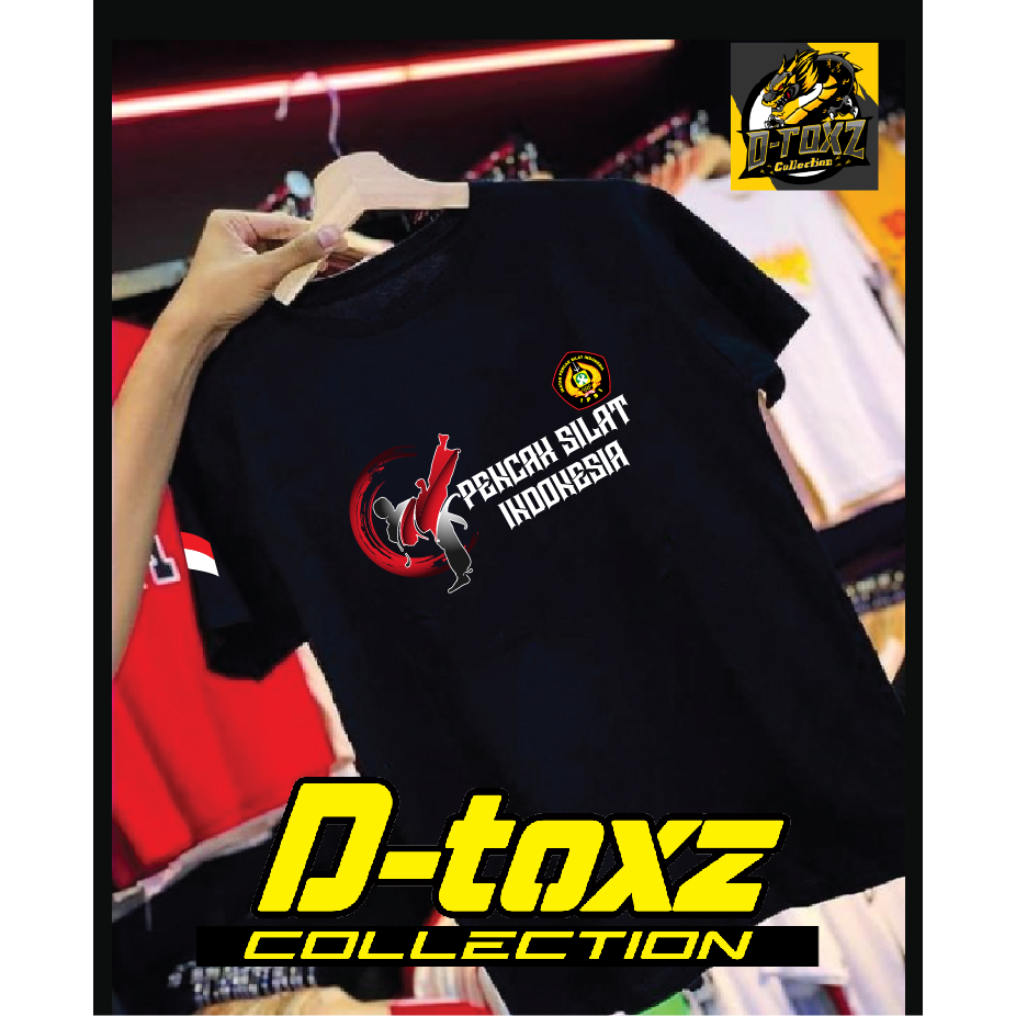 Jual Kaos Pencak Silat Indonesia Siluet Kick Bendera Kaos IPSI Dtoxz ... Jual Kaos Pencak Silat Indonesia Siluet Kick Bendera Kaos IPSI Dtoxz ...