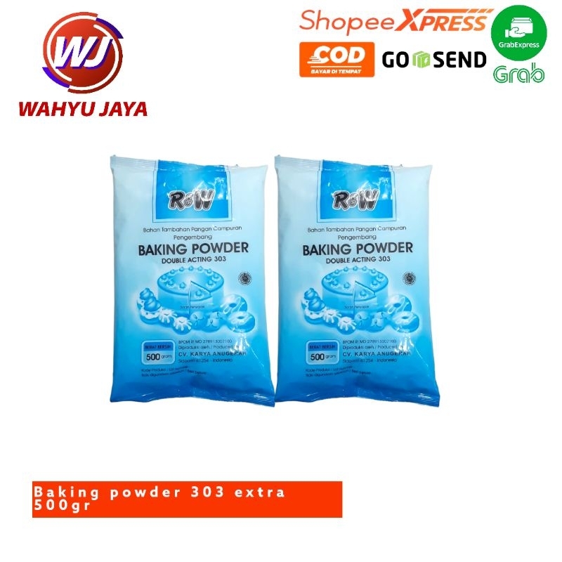 Jual baking powder 303 extra 500 gr | Shopee Indonesia