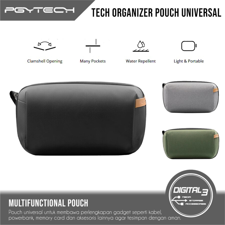 Jual PGYTECH Tech Organizer Pouch Bag Universal Multifungsi Tas Mini HP PB | Shopee Indonesia