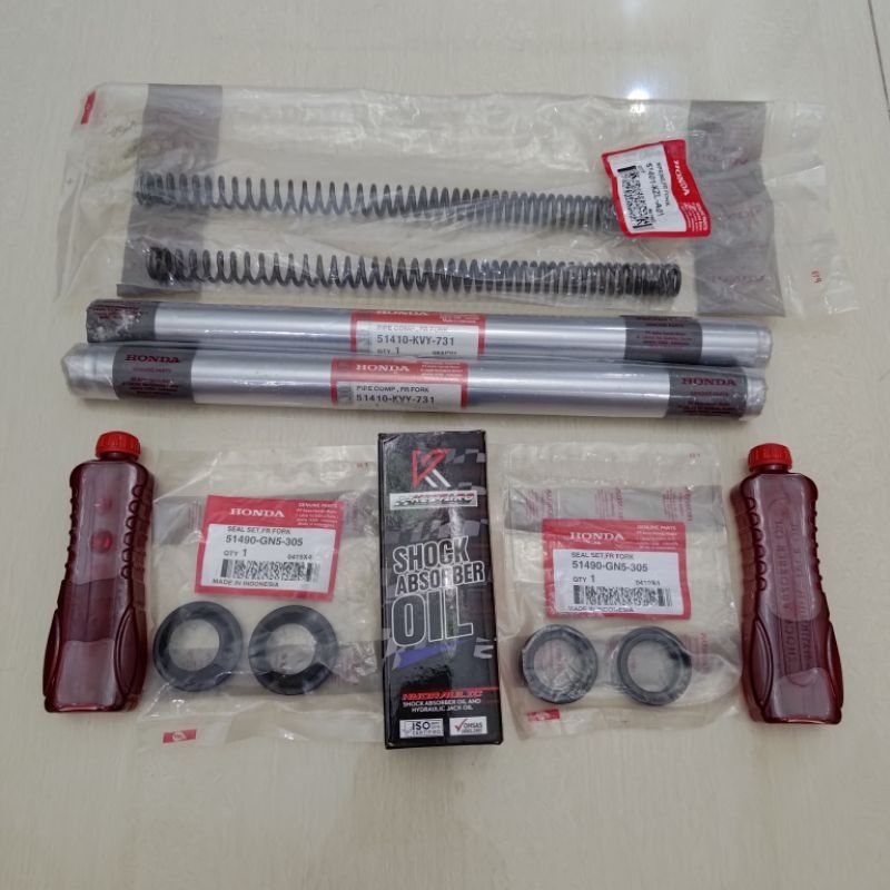 Jual Paket L As Shock Sok Breaker Depan Beat Vario 110 Lama Scoopy ...