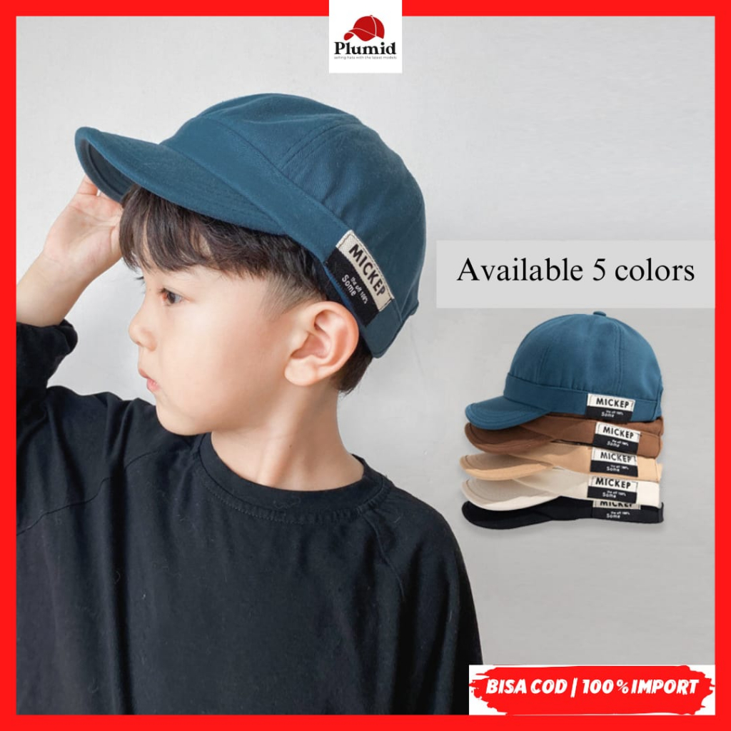 Jual PLUMID - Topi anak baseball import 2 - 6 tahun topi anak import ...