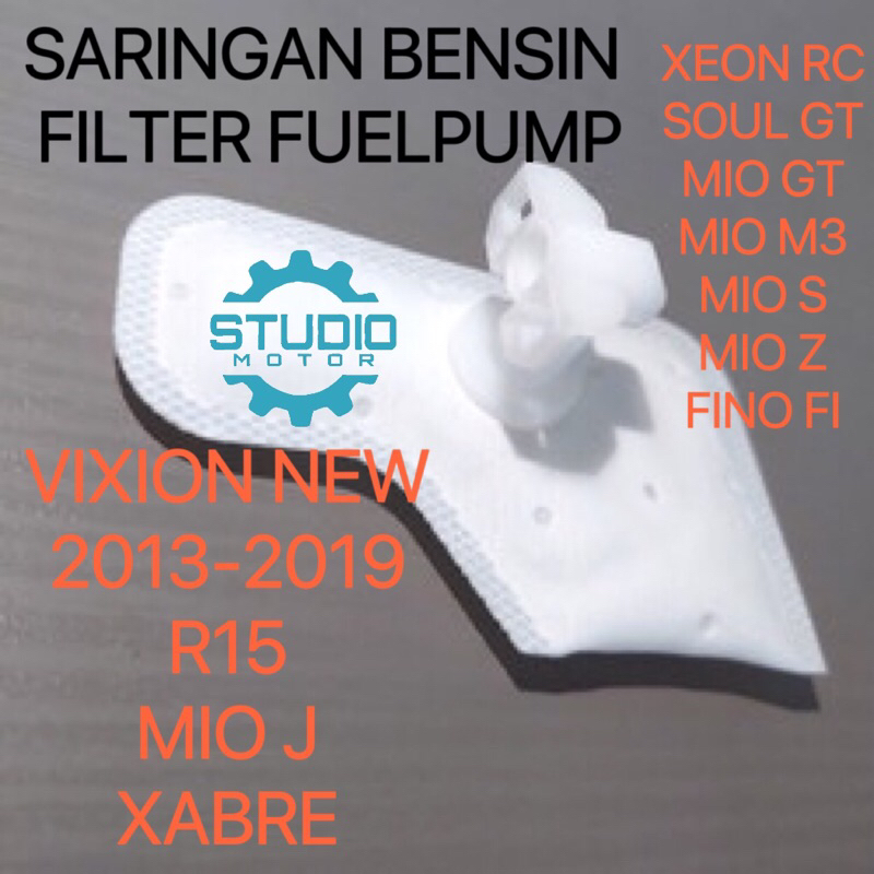 Jual FILTER FUEL PUMP SARINGAN BENSIN ROTAK POMPA INJEKSI VIXION NEW MIO J SOUL GT XEON RC MIO ...