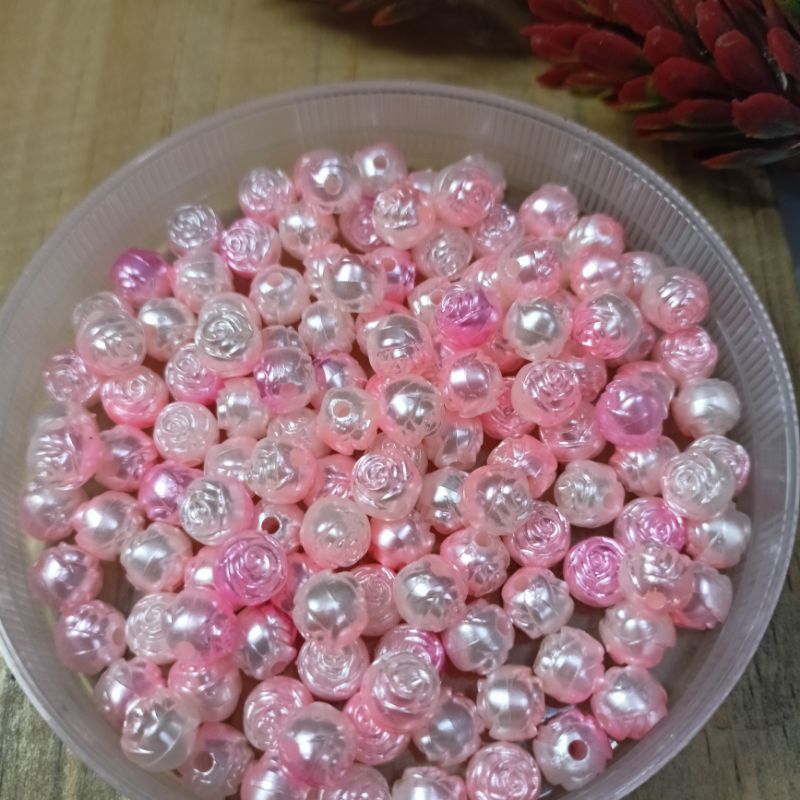 Jual 10gr Manik Mutiara Motif Bunga | Shopee Indonesia