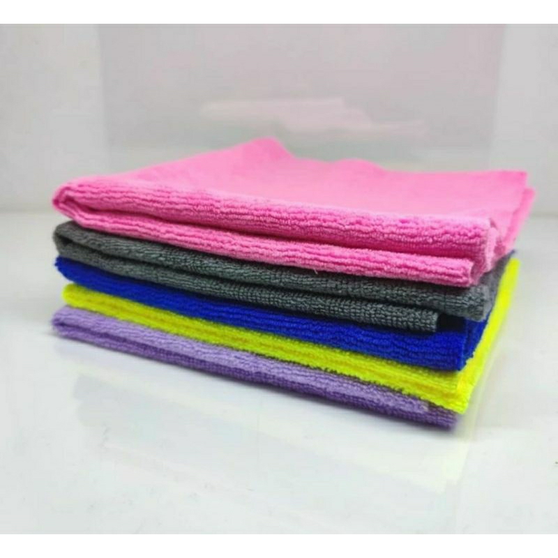 Jual Kain Microfiber Edgeless 40x40cm 300gsm Dua Sisi Long Pile Short ...