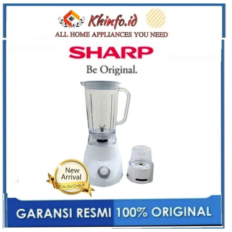 Jual BLENDER SHARP EM-120WH SHARP BLENDER PLASTIK kapasitas 1,2liter ...