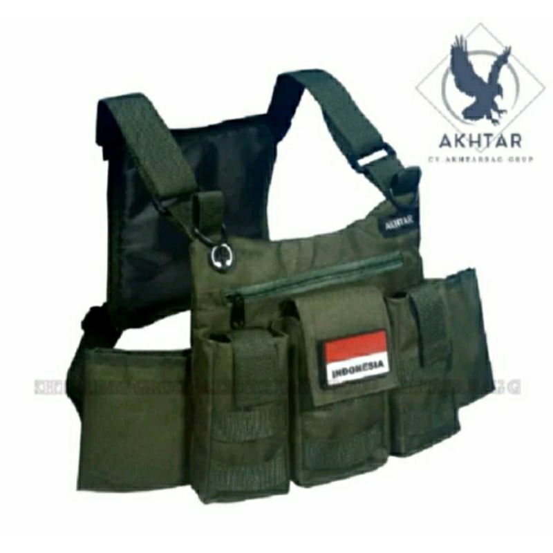 Jual Chest Bag Pria Akhtar Terbaru Murah Kekinian Original Premium Tas ...