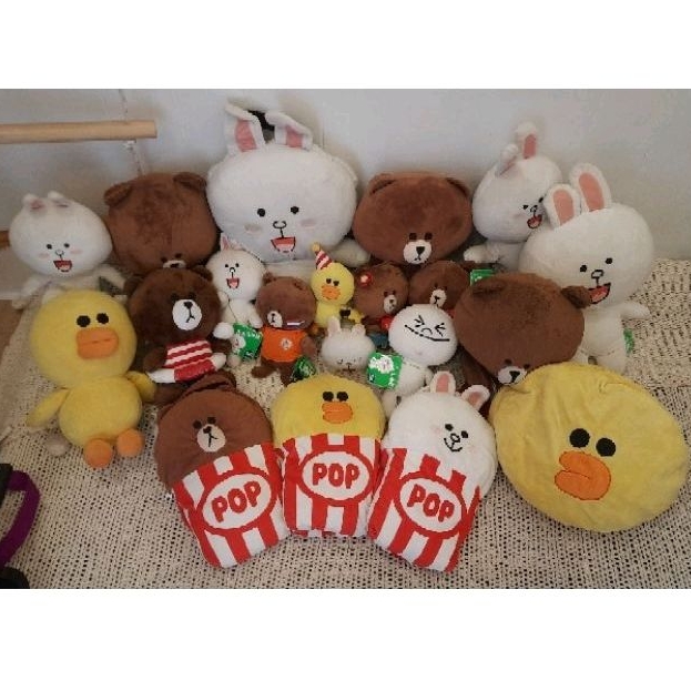 Jual Paket Boneka Line Original tag Line Friend | Shopee Indonesia