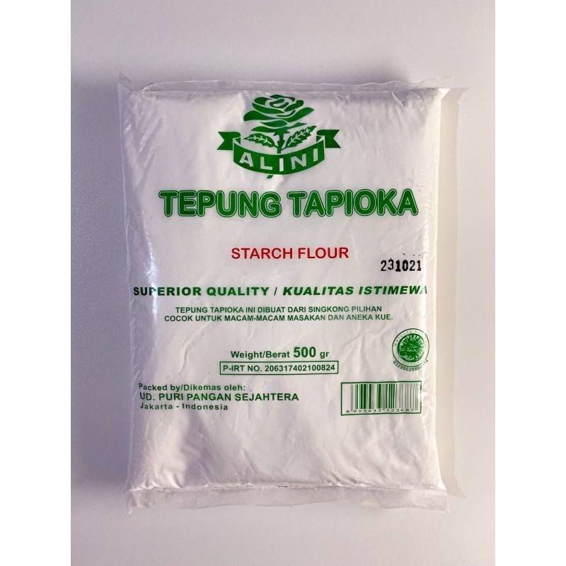 Jual ALINI TEPUNG TAPIOKA 500 gr (HIJAU) | Shopee Indonesia