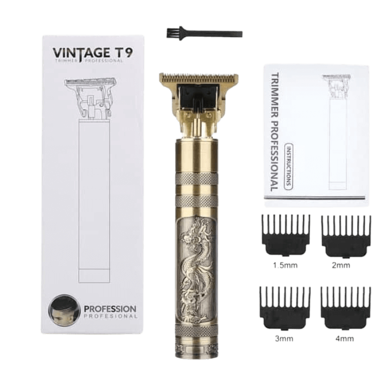Jual alat mesin cukur potong rambut bulu kumis dan jenggot listrik Vintage T9 dragon hair ...