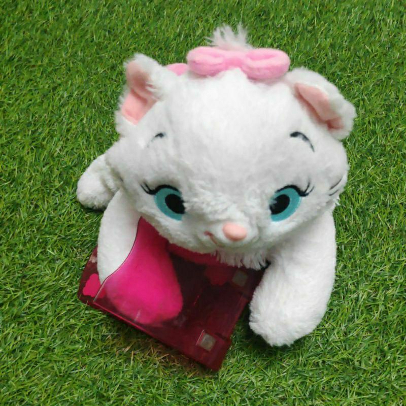 Jual Boneka Marie Cat Aristocats White Stuffed Plush 26 cm Original ...
