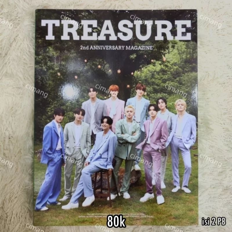 Jual PHOTOBOOK 2nd ANNIVERSARY MAGAZINE TREASURE (OFFICIAL) | Shopee ...