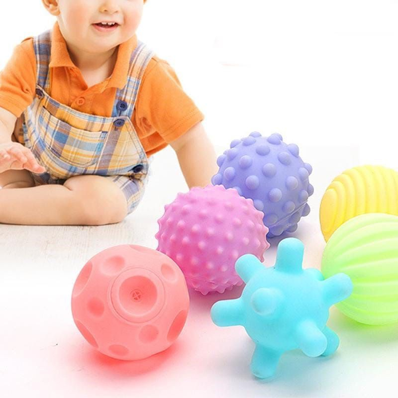 Jual Bola Sensori Bayi / Sensory Ball for Baby / Mainan Bola Bunyi ...