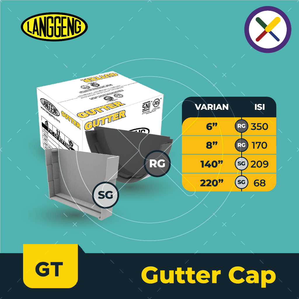 Jual Cap Gutter (per dus) | Shopee Indonesia